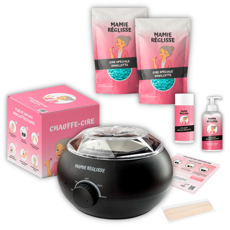 Special Ouch-Less Waxing Kit | Mamie Réglisse – Mamie Réglisse Europe